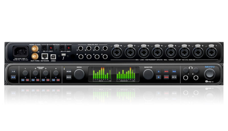 MOTU 8 Pre-es - Sonarscope Pro Audio