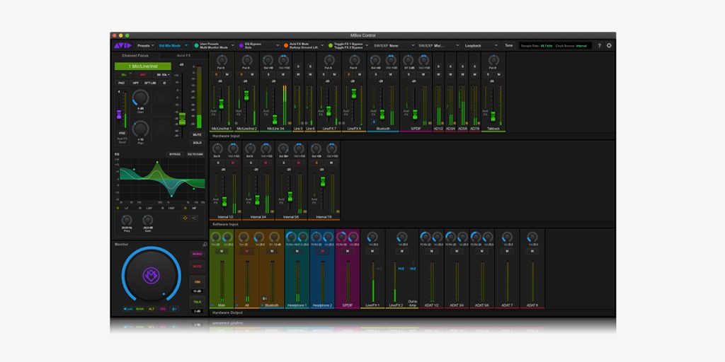 Avid MBOX Studio - Sonarscope Pro Audio