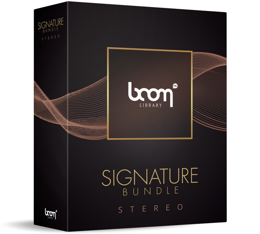 Boom Signature Bundle Stereo - Sonarscope Pro Audio
