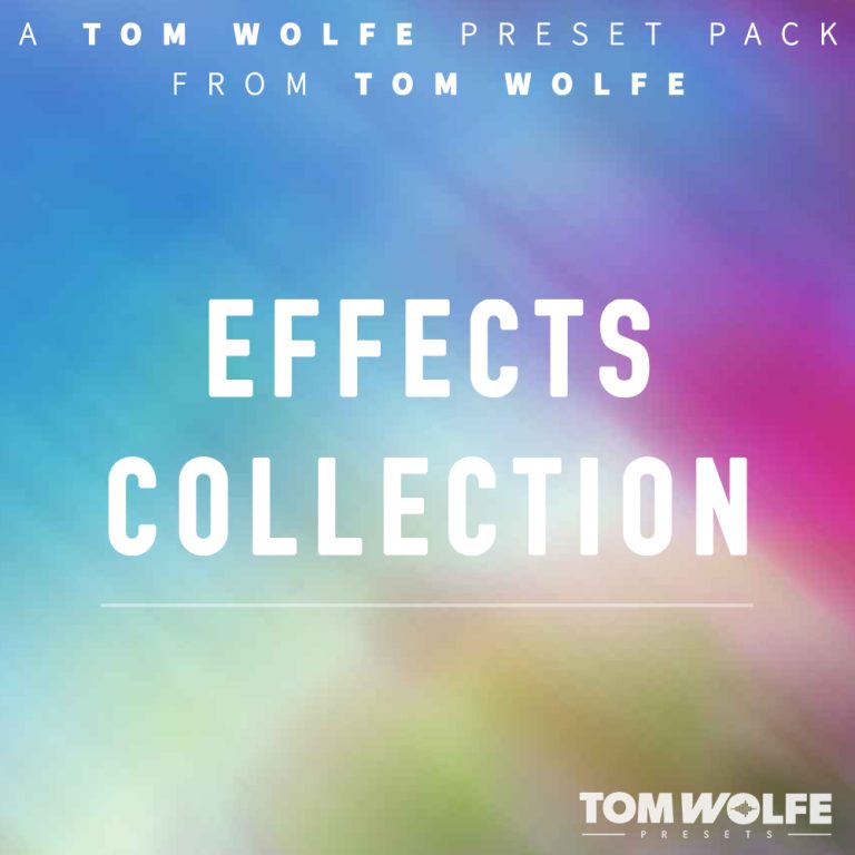 Tom Wolfe Effects Collection - Sonarscope Pro Audio