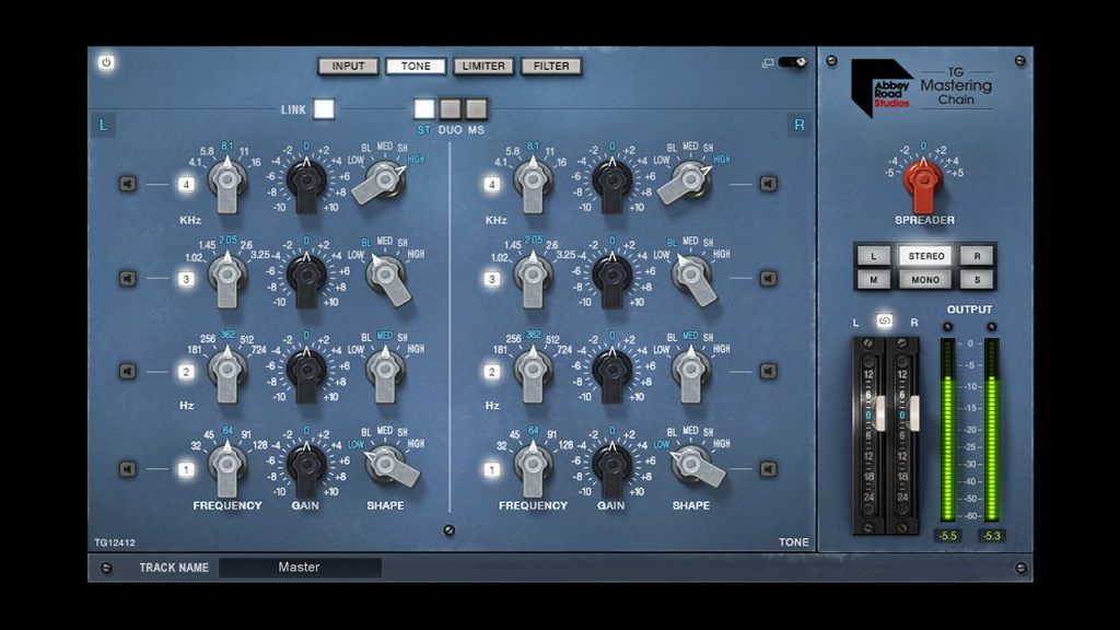 Waves Abbey Road TG Mastering Chain - Sonarscope Pro Audio